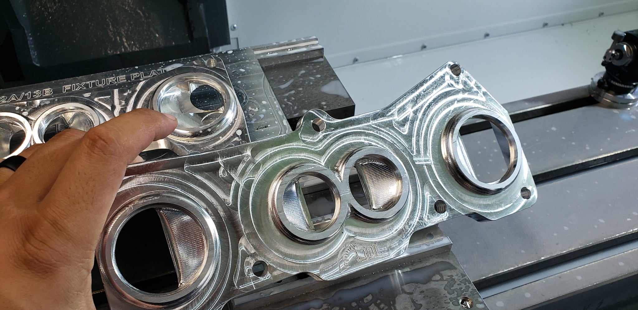 13b cosmo weld on lower intake flange – JDL Manufacturing