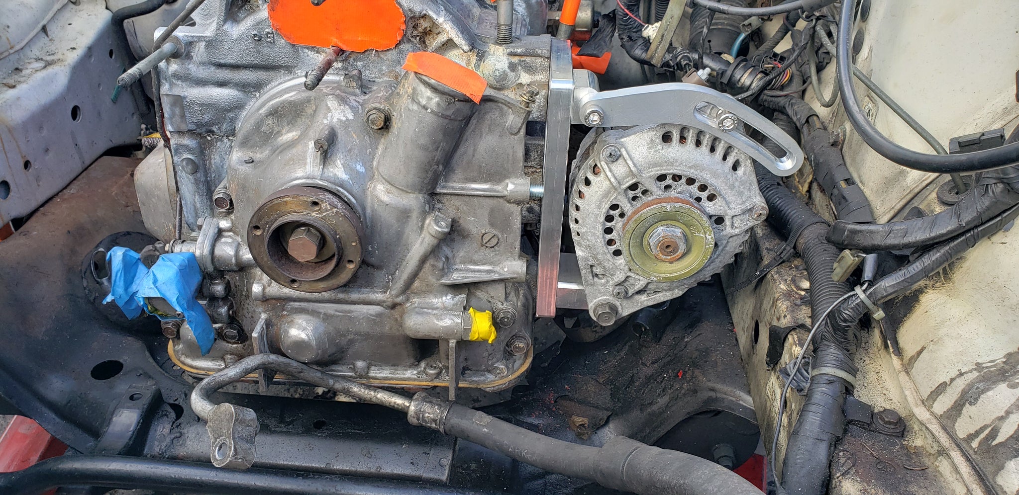 Alternator side mount bracket – JDL Manufacturing