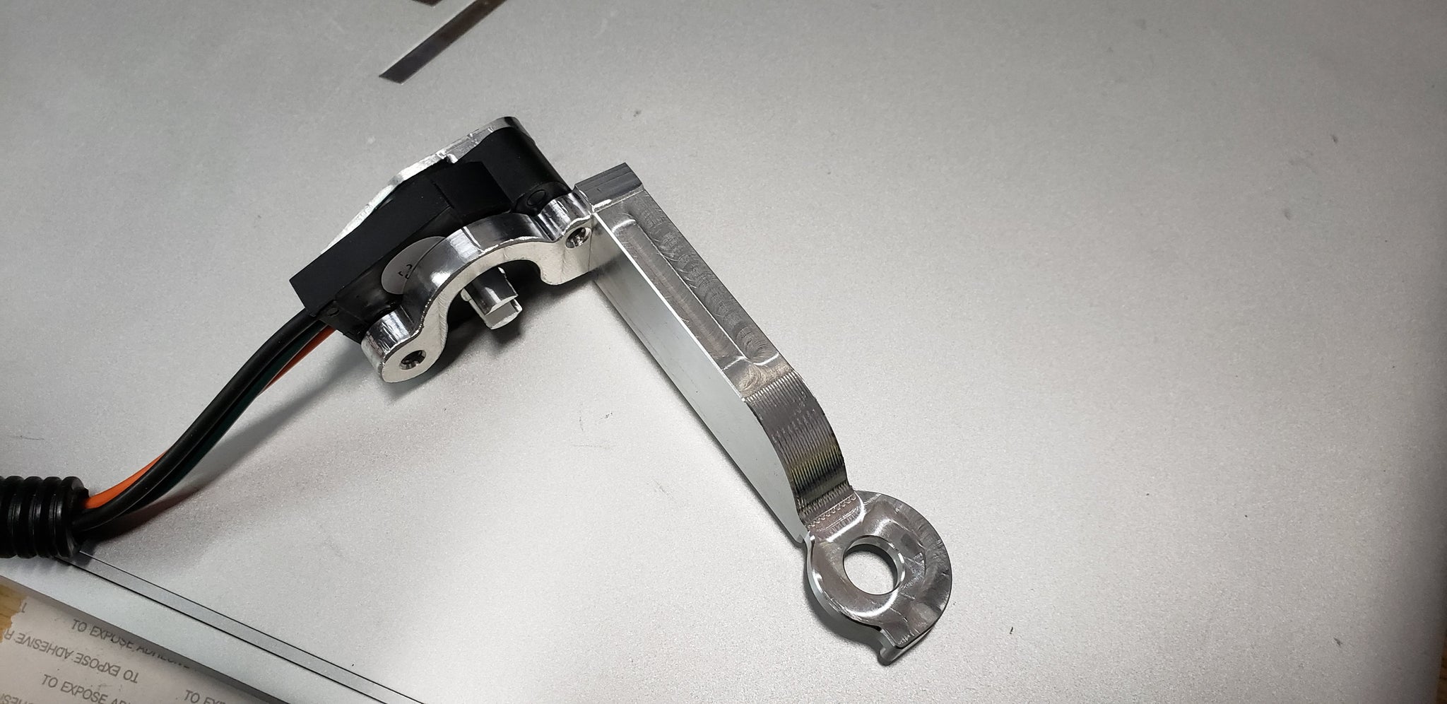 TPS bracket for FC S4/S5 turbo throttle body – JDL Manufacturing