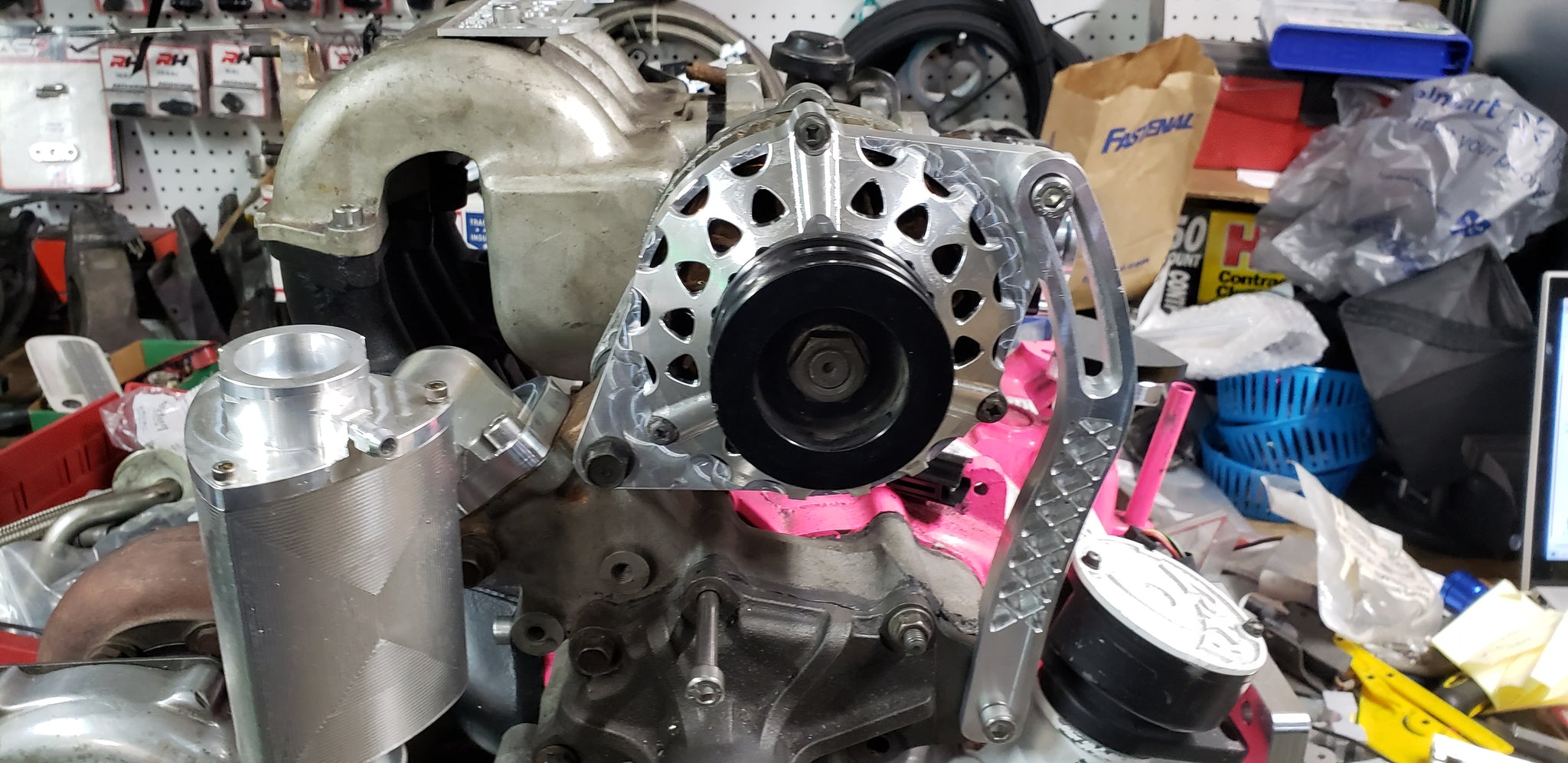 billet alternator front cover 3 bolt – JDL Manufacturing