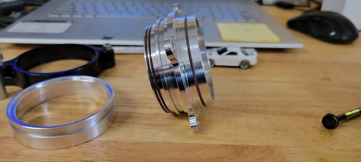 RX8 throttle body coupler with clamp – JDL Manufacturing